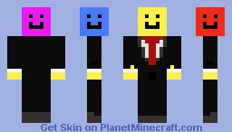 Multi-Smiley Face Minecraft Skin