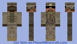 U.S. Army Minecraft Skin