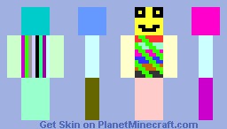 MULTICOLOUR Minecraft Skin