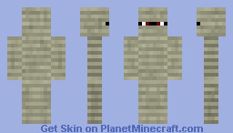 Halloween costumes: Mummy Minecraft Skin