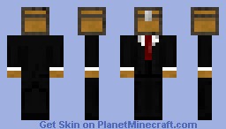 Suited Chest Minecraft Skin