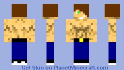 Muscle man Minecraft Skin