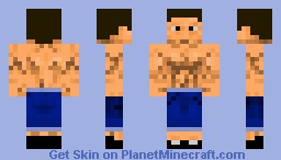 Muscled Rebel Minecraft Skin