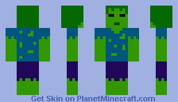 Mutant Zombie Minecraft Skin
