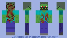 Muzzled Zombie Minecraft Skin