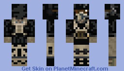 Ghost mw2 Minecraft Skin