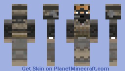 Mw3 Delta Force Soldier Minecraft Skin