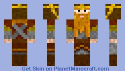 Gimli (Lord of the Rings) Minecraft Skin