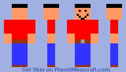 Smiley Man Minecraft Skin