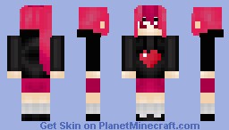 Anime Style OC 【☾♄e®®y】 Minecraft Skin