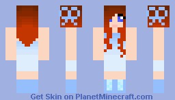 cute anime girl Minecraft Skin