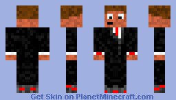 Man in a suit Minecraft Skin