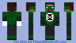 The Green Lantern Minecraft Skin