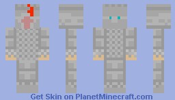 Knight in Steel Armor Minecraft Skin