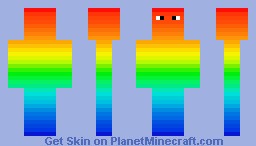 The Rainbow Man Minecraft Skin