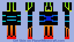 Shaded Robot Minecraft Skin