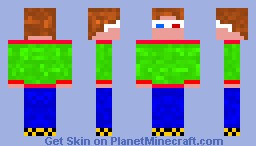 3D Guy Minecraft Skin