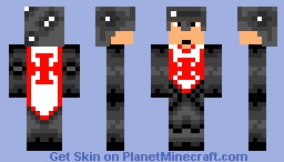 Templar Knight Minecraft Skin