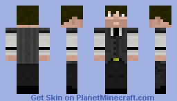 Fancy Suit Vest Guy Minecraft Skin