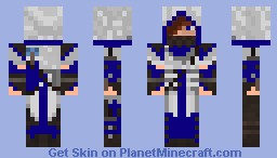 Blue Assassin Minecraft Skin