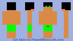 Swimmer Minecraft Skin