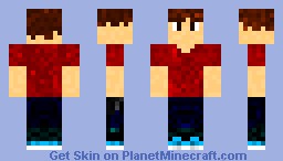 Boy with brown hair [better in 3d] Minecraft Skin