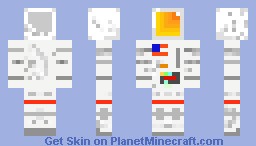 NASA Astronaut Minecraft Skin