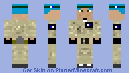 NATO Soldier, Black 1 Minecraft Skin