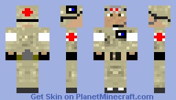NATO Combat Medic Soldier Minecraft Skin