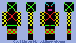 Neon Minecraft Skin