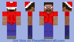 new stewe chrıstmas special Minecraft Skin