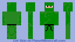 green ninja Minecraft Skin