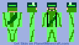 Green Ninja Honey Dew Minecraft Skin
