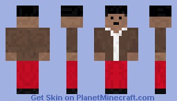 Black Dynamite!!! Minecraft Skin