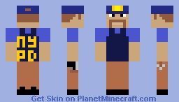 NYPD (bullet proof vest) Minecraft Skin