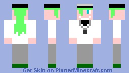 N from Pokemon Black and White Minecraft Skin