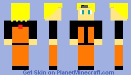 Naruto Uzumaki (Shippuden) Minecraft Skin