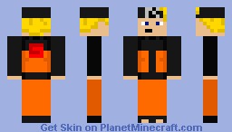 Naruto Uzumaki Minecraft Skin