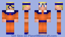 Naruto Uzumaki (original series) Minecraft Skin