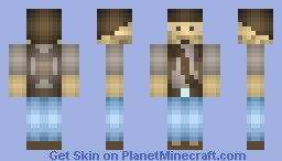 drake from uncharted Minecraft Skin