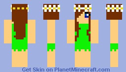 Nature Girl Minecraft Skin