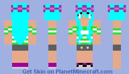 Nature Girl Minecraft Skin