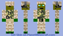 Navy SEAL Minecraft Skin