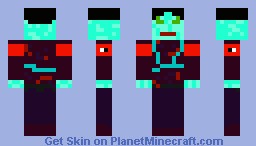 (cod world at war) Nazi Zombie Minecraft Skin