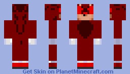 Nazo the hedgehog Dark Form Minecraft Skin