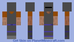 Ned Kelly Minecraft Skin