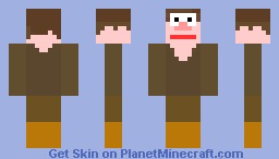 Ned The Neanderthal Minecraft Skin