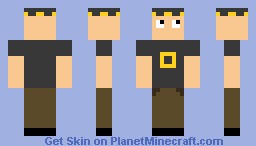 Neil Peart Minecraft Skin
