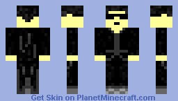 Neo from The Matrix Reloaded Minecraft Skin