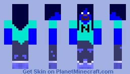 Teen Neptune Minecraft Skin